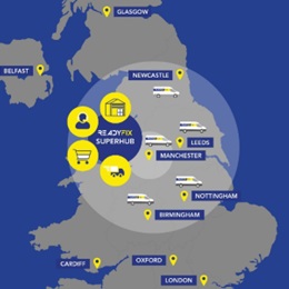 North East Deliveries | Readyfix